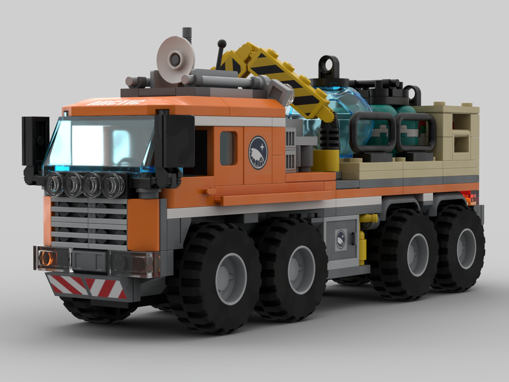 LEGO MOC Arctic Cargo Truck by HaulingBricks | Rebrickable - Build with ...