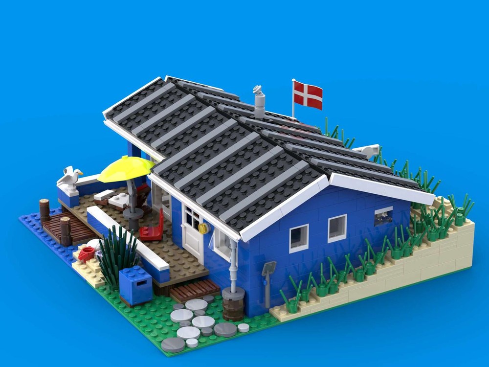 LEGO MOC-172330 Modular Danish Summer House / Cottage / Cabin by fidi70 ...