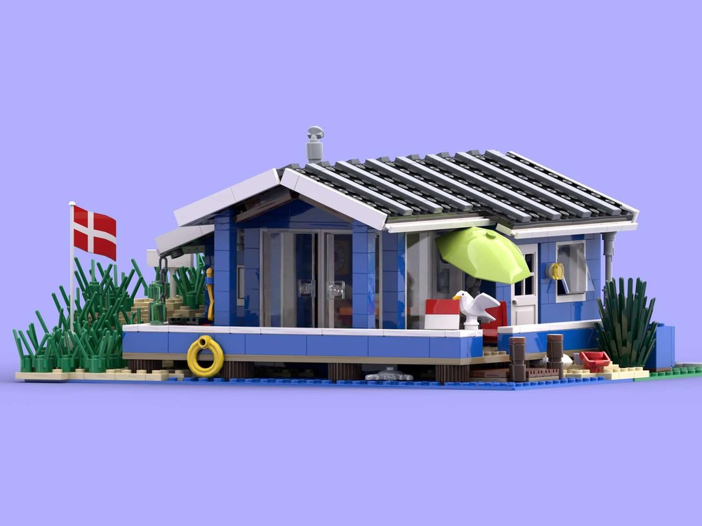 LEGO MOC Modular Danish Summer House / Cottage / Cabin by fidi70 ...
