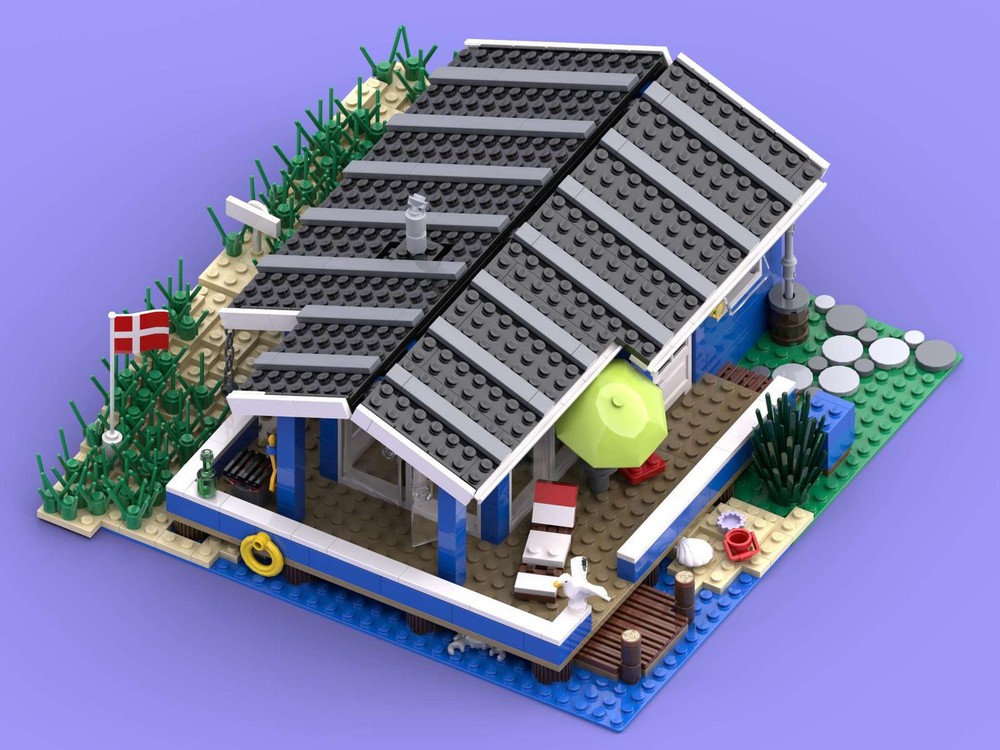 LEGO MOC Modular Danish Summer House / Cottage / Cabin by fidi70 ...