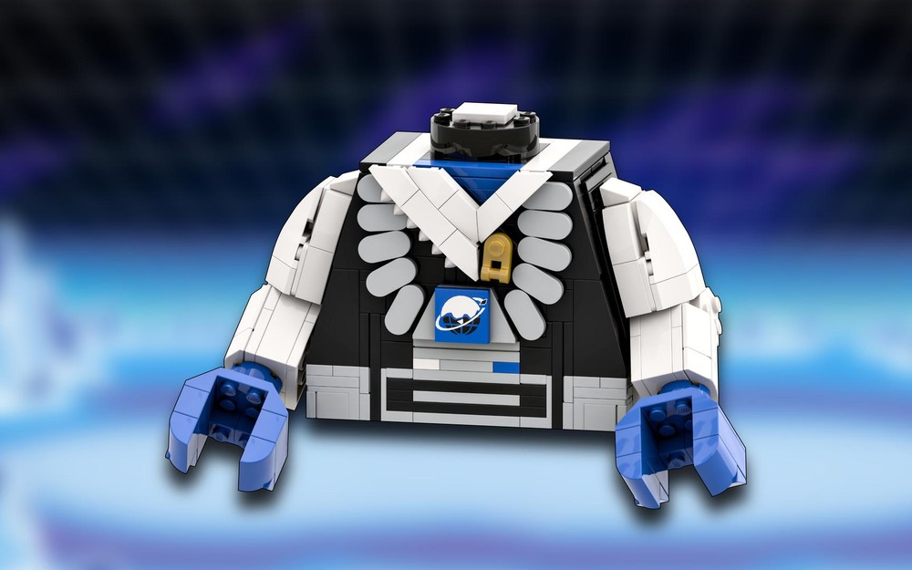 LEGO MOC Up-Scaled LEGO Minifigure Torso - Ice Planet 2002 by ZTBricks ...