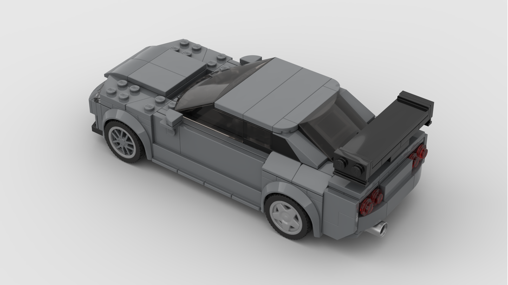 LEGO MOC Initial D Shinigami Nissan GTR R32 by metis_lee | Rebrickable ...