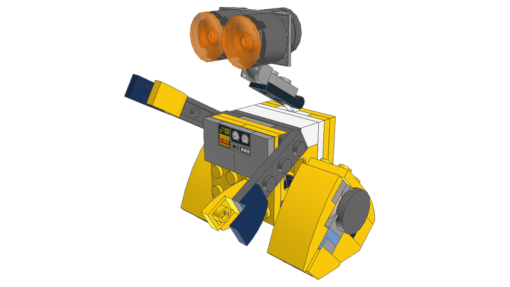 LEGO MOC 31090 Tracked Cubic Robot by julien1001 | Rebrickable - Build ...