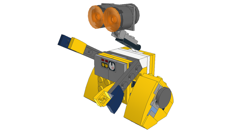 LEGO MOC 31090 Tracked Cubic Robot by julien1001 | Rebrickable - Build ...