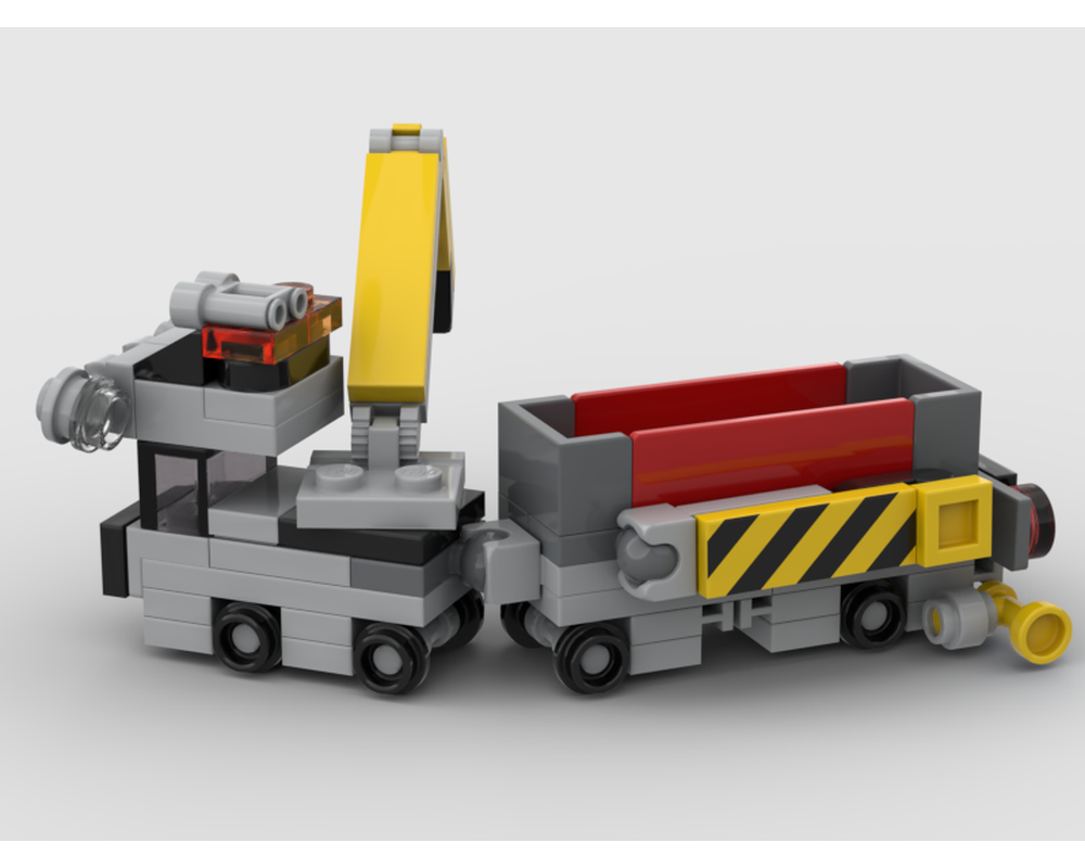 LEGO MOC Articulated Digger Dumper - Micro Build by brprasanna7 ...