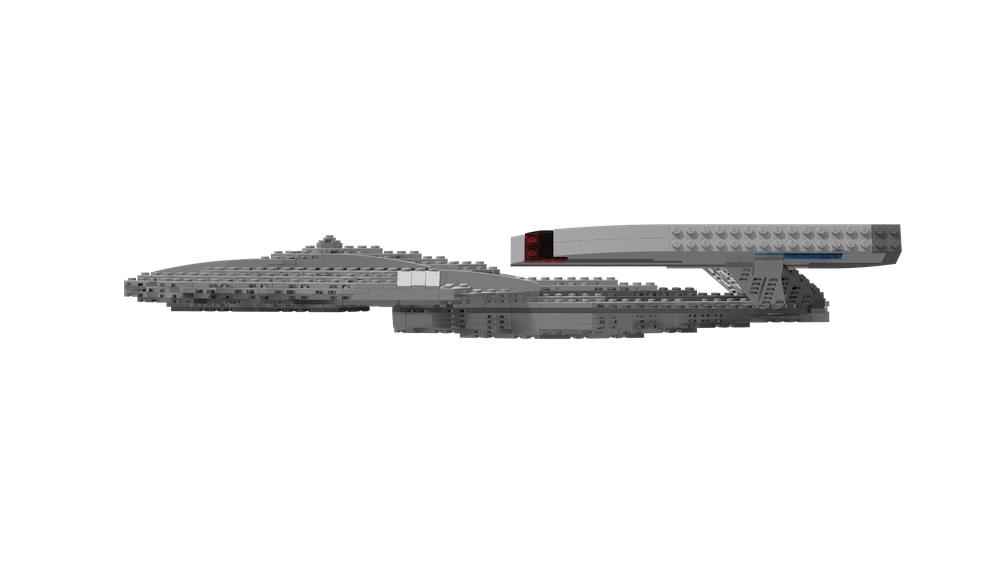 LEGO MOC Inquiry-Class USS Zheng He Starship by LegendAJ | Rebrickable ...