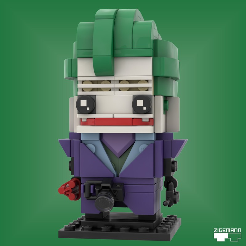 LEGO MOC Joker / Jack Oswald White by ttZIGEMANN | Rebrickable - Build ...
