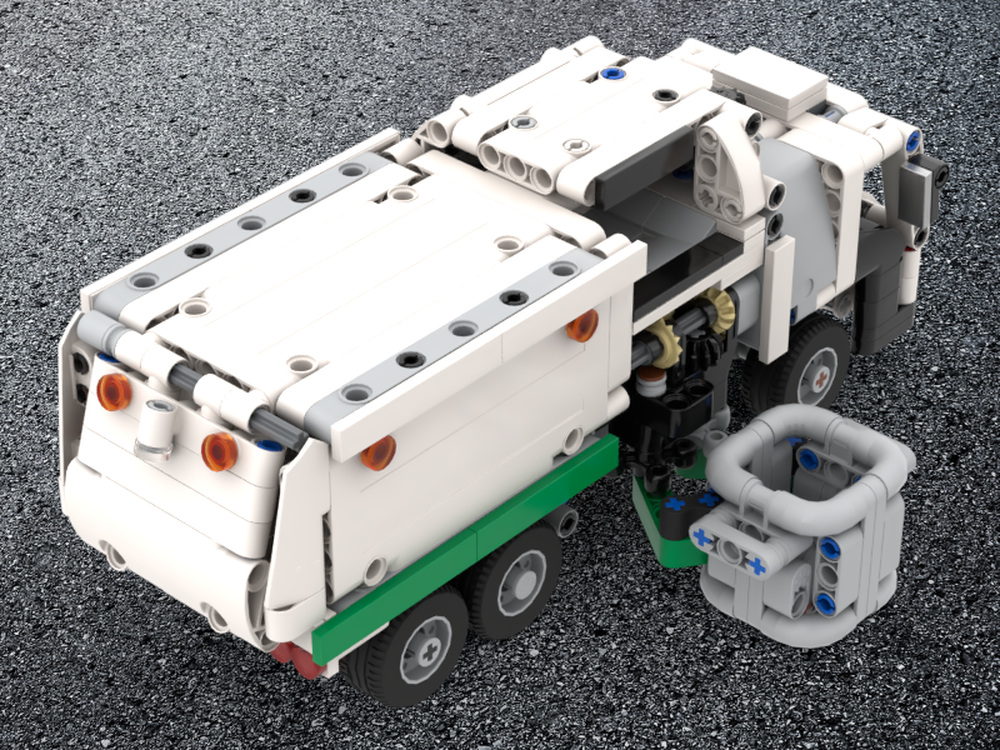 Lego Moc 42167 Trash By Artemisovsky Rebrickable Build With Lego