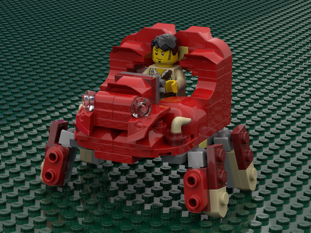 LEGO MOC 31145 - Scarab MechWalker by Stoeptegel | Rebrickable - Build ...