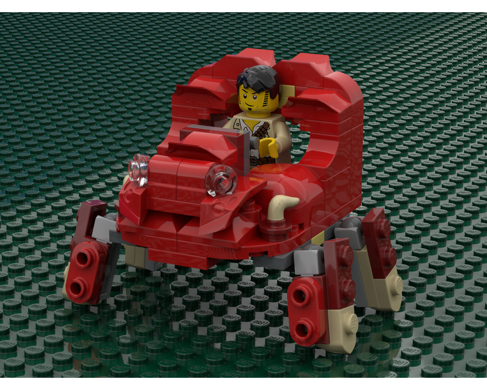 LEGO MOC 31145 - Scarab MechWalker by Stoeptegel | Rebrickable - Build ...