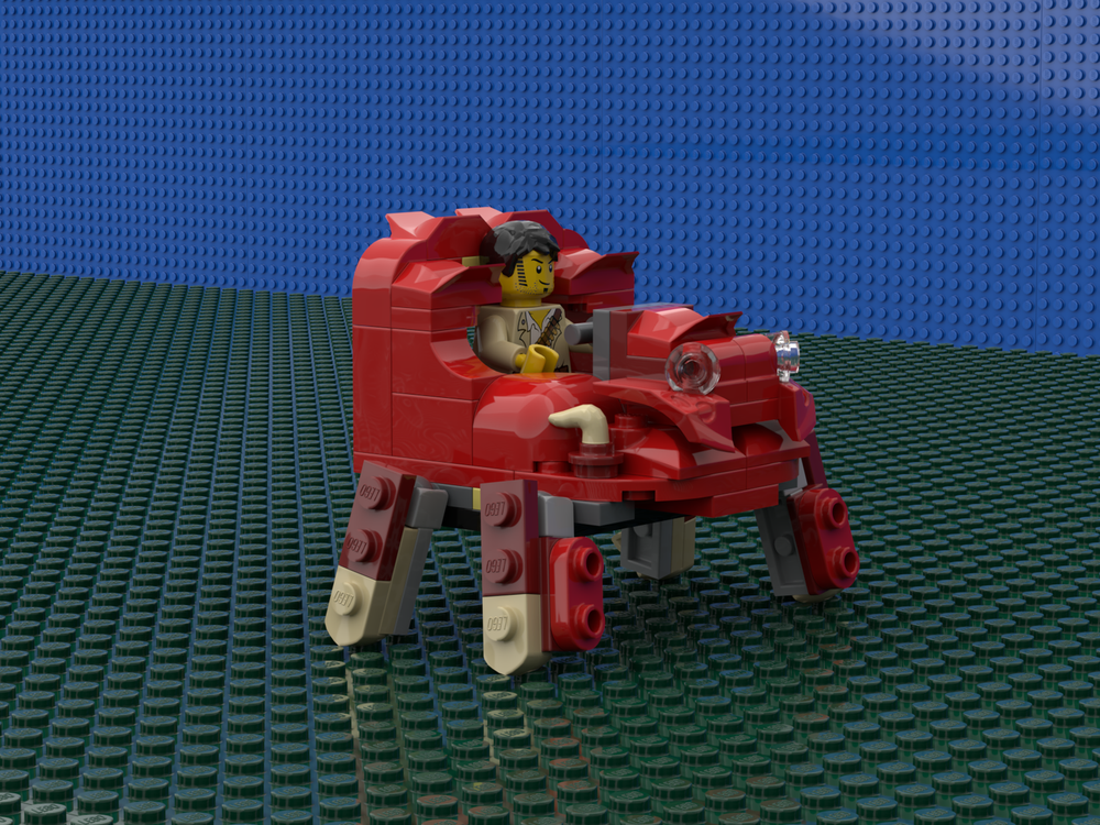 LEGO MOC 31145 - Scarab MechWalker by Stoeptegel | Rebrickable - Build ...