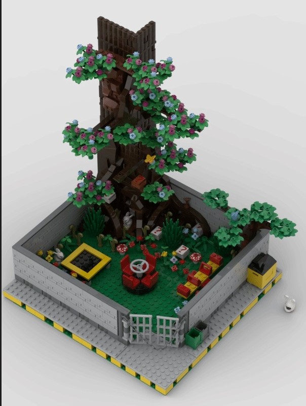 LEGO MOC City Park by OldLegoDude | Rebrickable - Build with LEGO