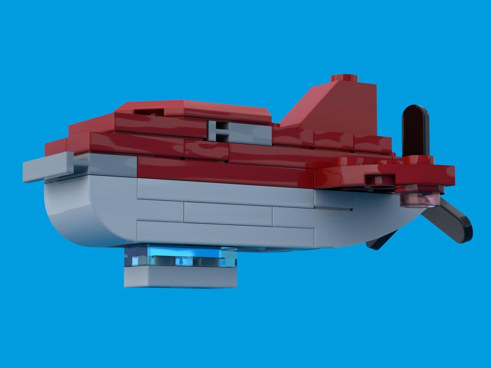 LEGO MOC 30669 Zeppelin by Dafeld | Rebrickable - Build with LEGO