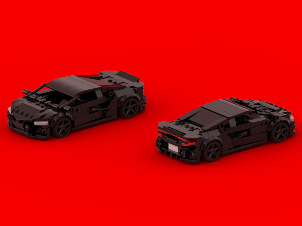 LEGO MOC Acura NSX by Thecarmoccer | Rebrickable - Build with LEGO