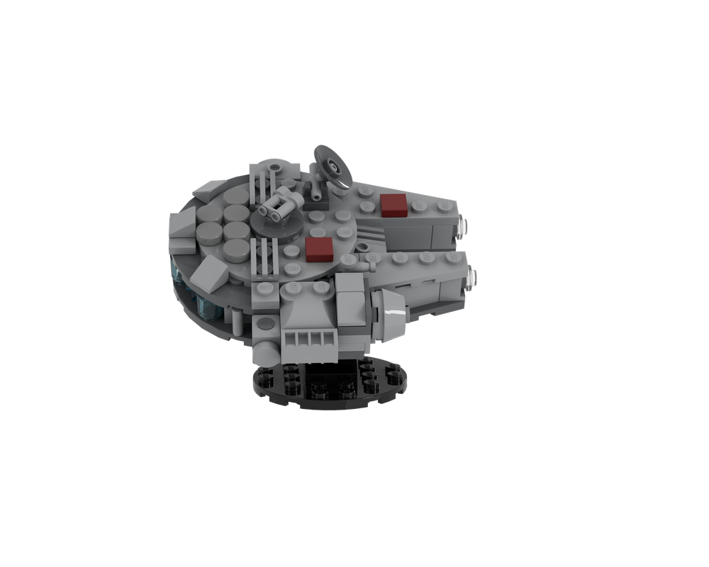 LEGO MOC Mini Millenium Falcon with display by Hrodas by hrodas ...
