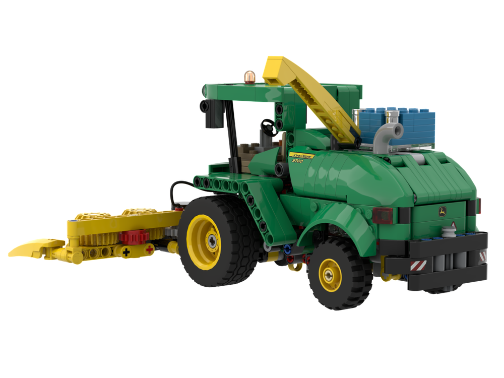 LEGO MOC 42168 Remote Controlled John Deere 9700 Forage Harvester by mla2 | Rebrickable - Build ...
