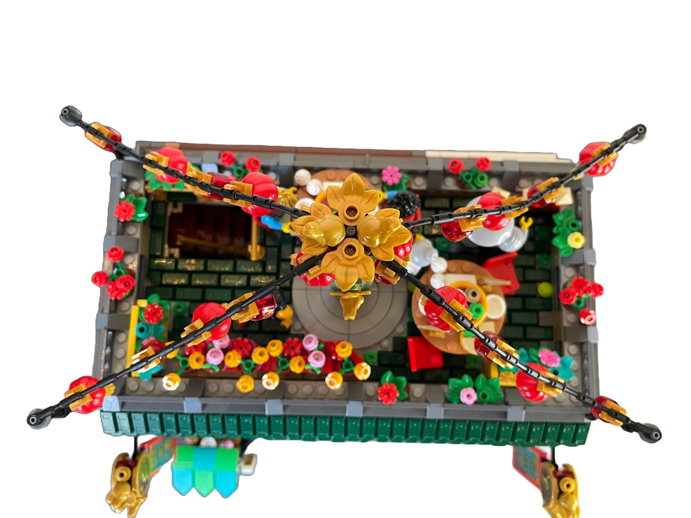 LEGO MOC Golden Frog Restaurant Modular Alternate build of 2x80113 ...