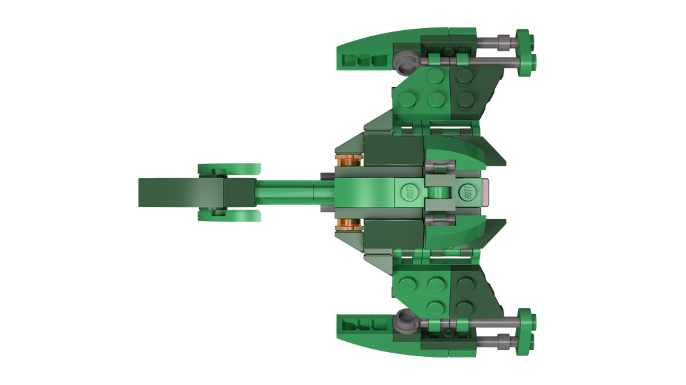 LEGO MOC Klingon D5-Class Battlecruiser by LegendAJ | Rebrickable ...