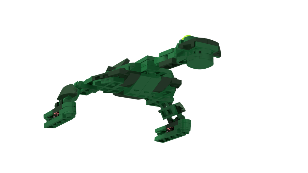 LEGO MOC Klingon D4-Class Battlecruiser by LegendAJ | Rebrickable ...