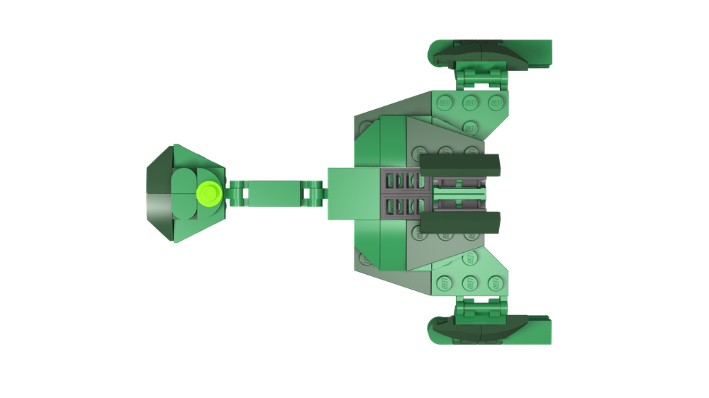 LEGO MOC Klingon D4-Class Battlecruiser by LegendAJ | Rebrickable ...