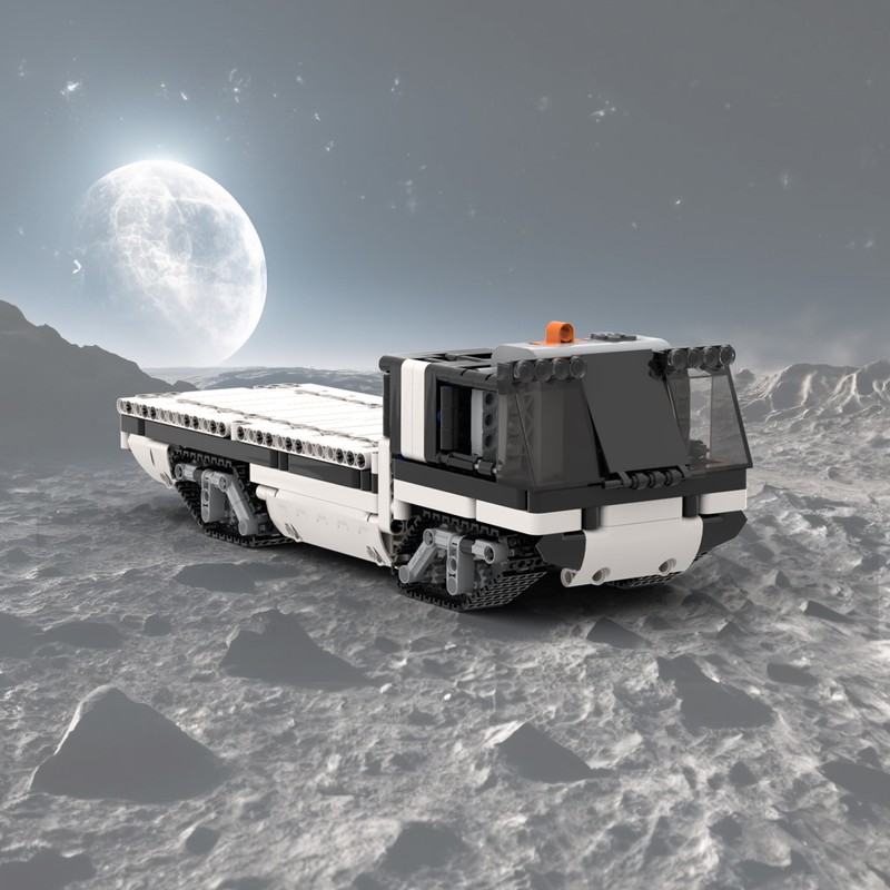 LEGO MOC Moon carrier by kovchenkovskiy | Rebrickable - Build with LEGO