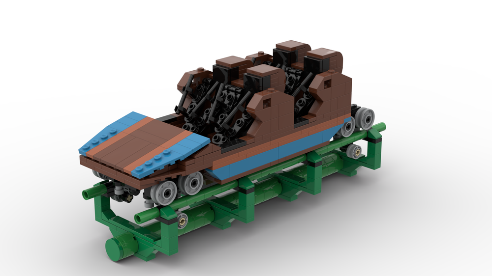 LEGO MOC Roller Coaster Shaman Gardaland Lead Car by coasternews ...
