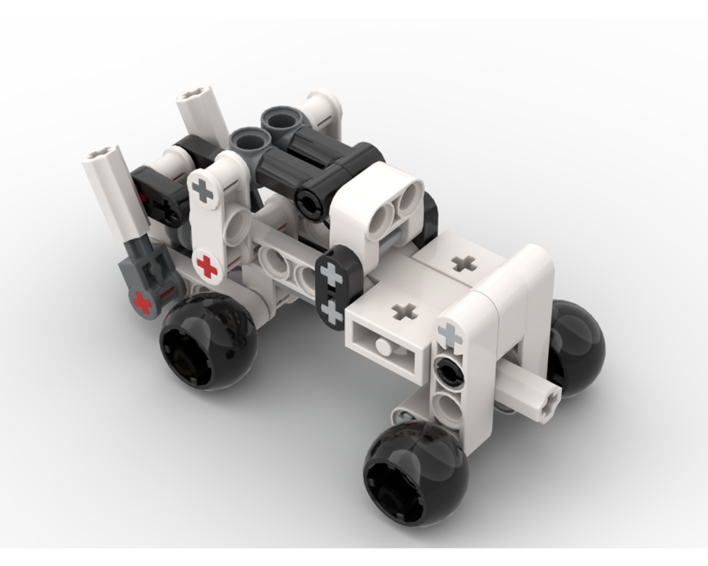 LEGO MOC 30682 Forked Truck by A_Dilophosaurus | Rebrickable - Build ...