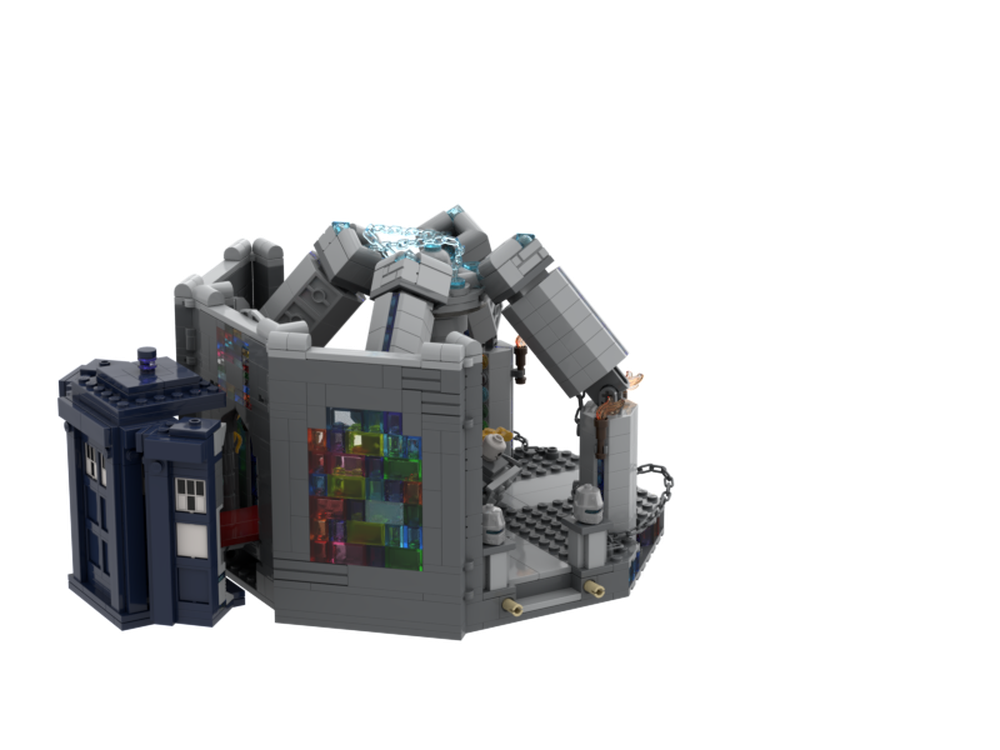 LEGO MOC Castle Tardis by LordAlien | Rebrickable - Build with LEGO