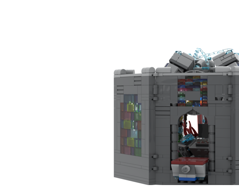 LEGO MOC Castle Tardis by LordAlien | Rebrickable - Build with LEGO