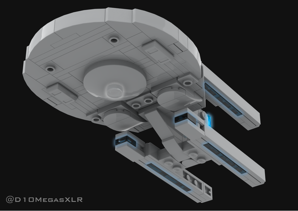 LEGO MOC Constellation Class (V3) by D10MegasXLR | Rebrickable - Build ...