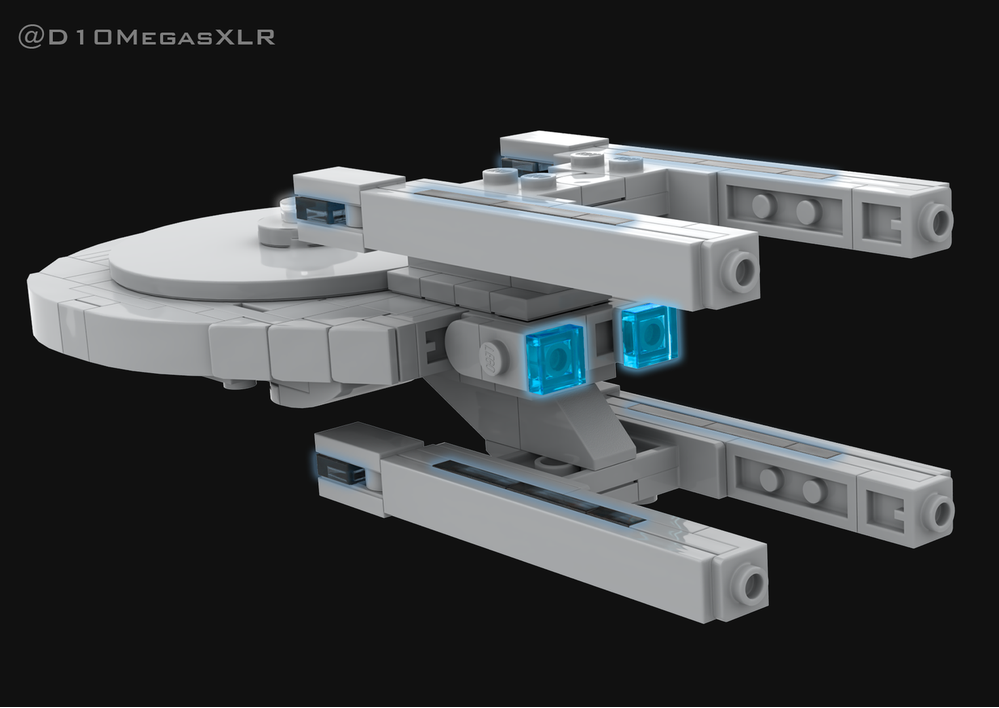 LEGO MOC Constellation Class (V3) by D10MegasXLR | Rebrickable - Build ...