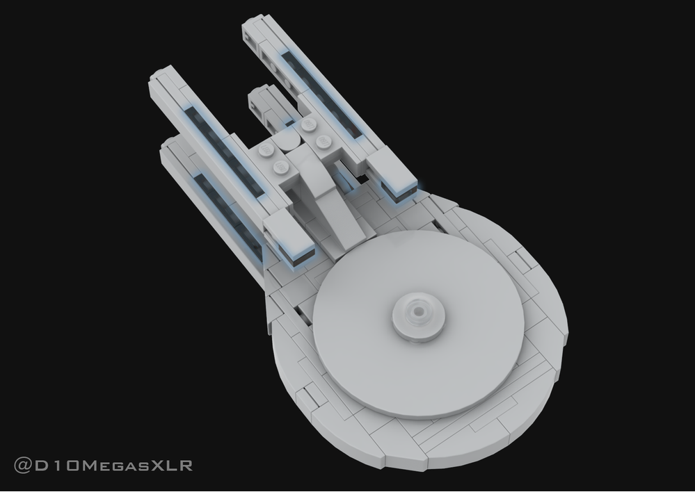 LEGO MOC Constellation Class (V3) by D10MegasXLR | Rebrickable - Build ...