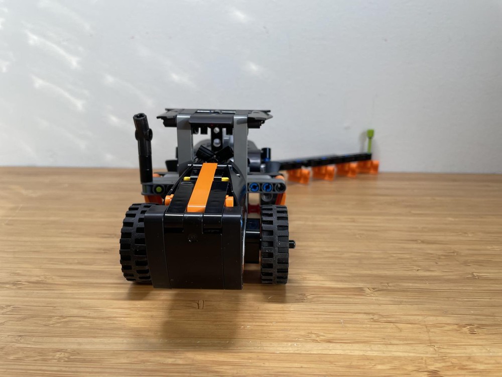 LEGO MOC 42166 Tractor and Plow by LegoLounge | Rebrickable - Build ...