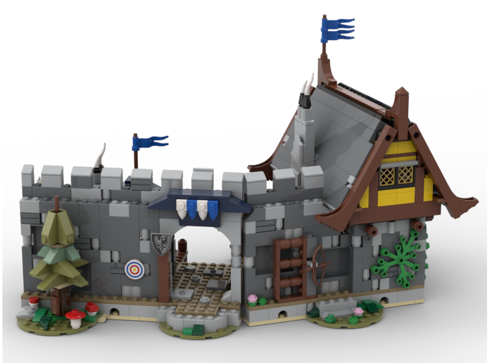LEGO MOC 31120 - Medieval Harbor (Black Falcons) by MIJbricks ...