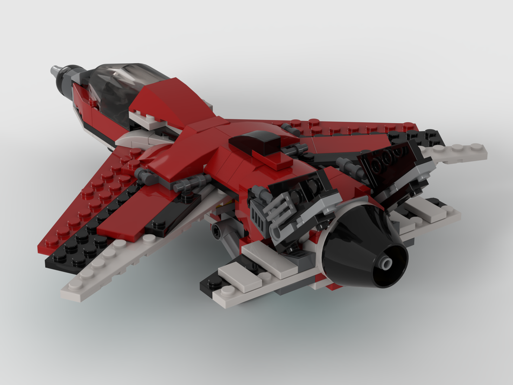 LEGO MOC 31047 Jet Fighter by Welsh Dynasty Builds | Rebrickable ...