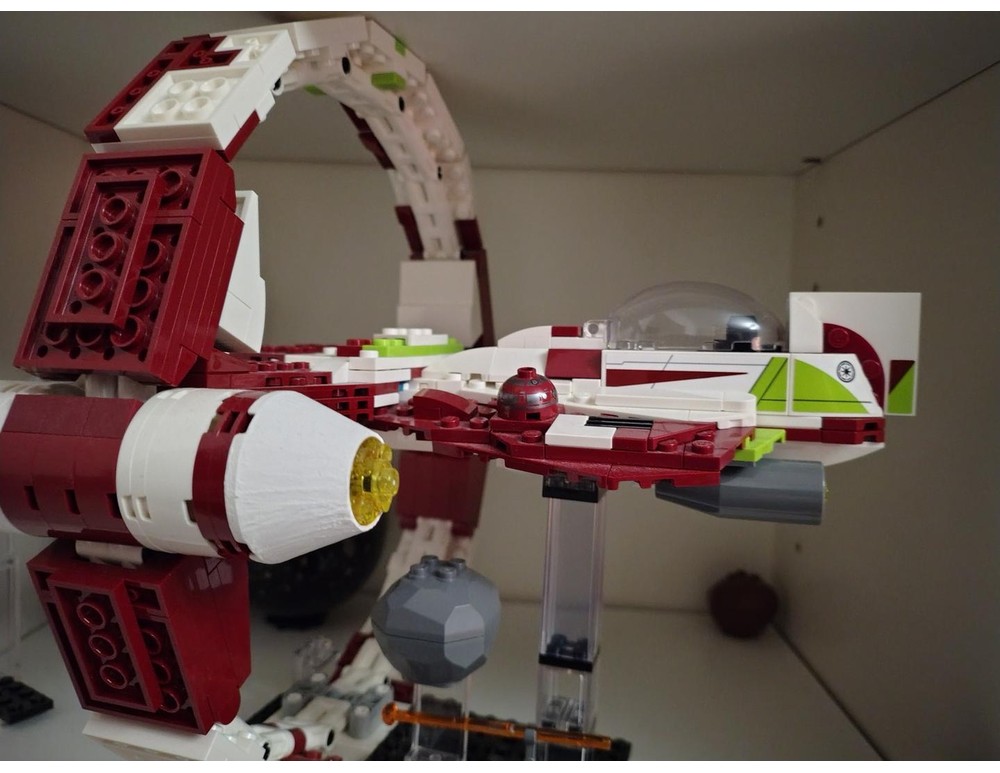LEGO MOC Obi-Wan's Starfighter + Hyperdrive Booster Ring by Lux-96 ...