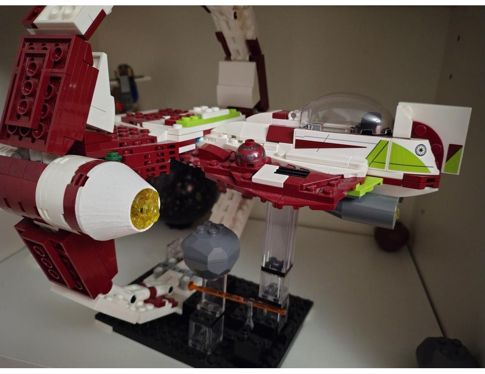 LEGO MOC Obi-Wan's Starfighter + Hyperdrive Booster Ring by Lux-96 ...