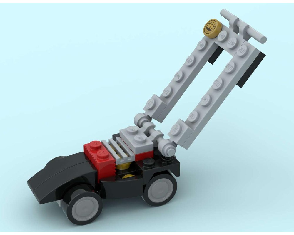 Lego Moc Lawn Mower 30644 By Flobert2 Rebrickable Build With Lego