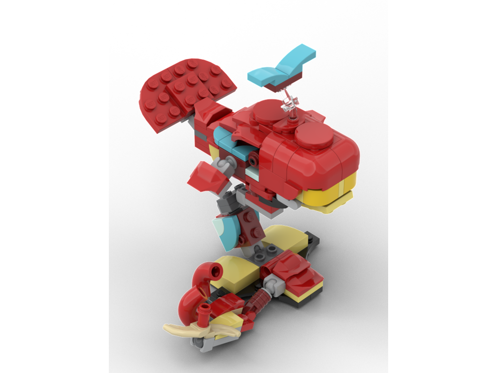 LEGO MOC 31145 Whale by zengogobrick | Rebrickable - Build with LEGO