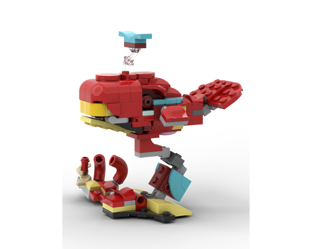 LEGO MOC 31145 Whale by zengogobrick | Rebrickable - Build with LEGO