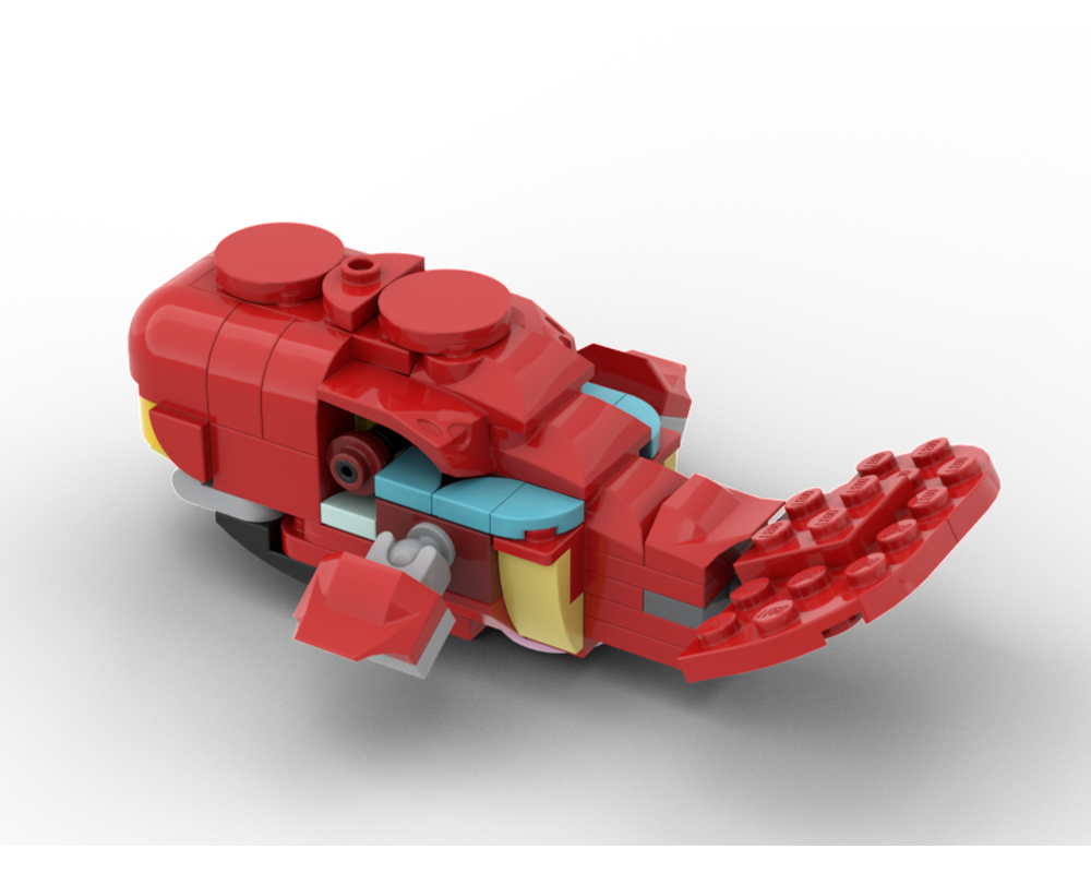 LEGO MOC 31145 Whale by zengogobrick | Rebrickable - Build with LEGO