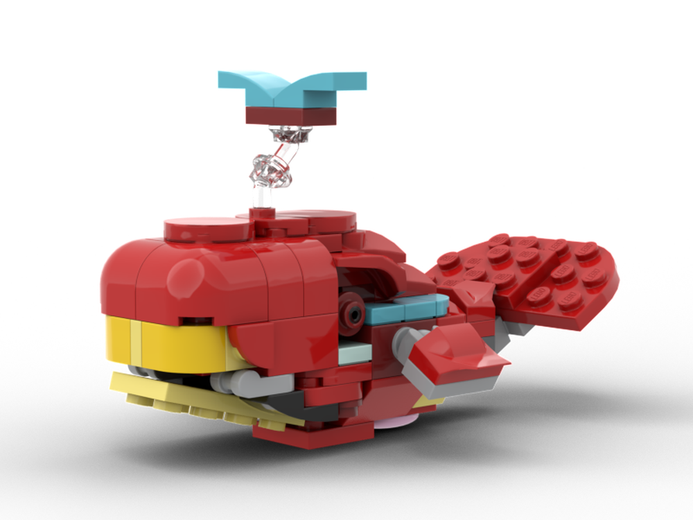 LEGO MOC 31145 Whale by zengogobrick | Rebrickable - Build with LEGO