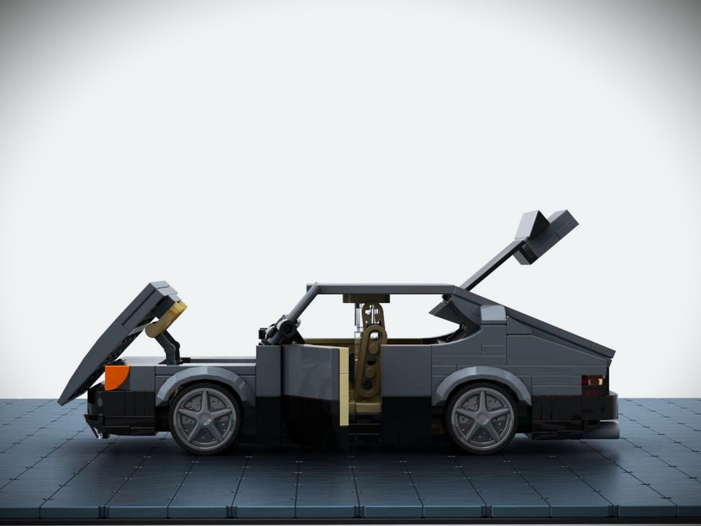 LEGO MOC Saab 900 Turbo by Sweeng | Rebrickable - Build with LEGO