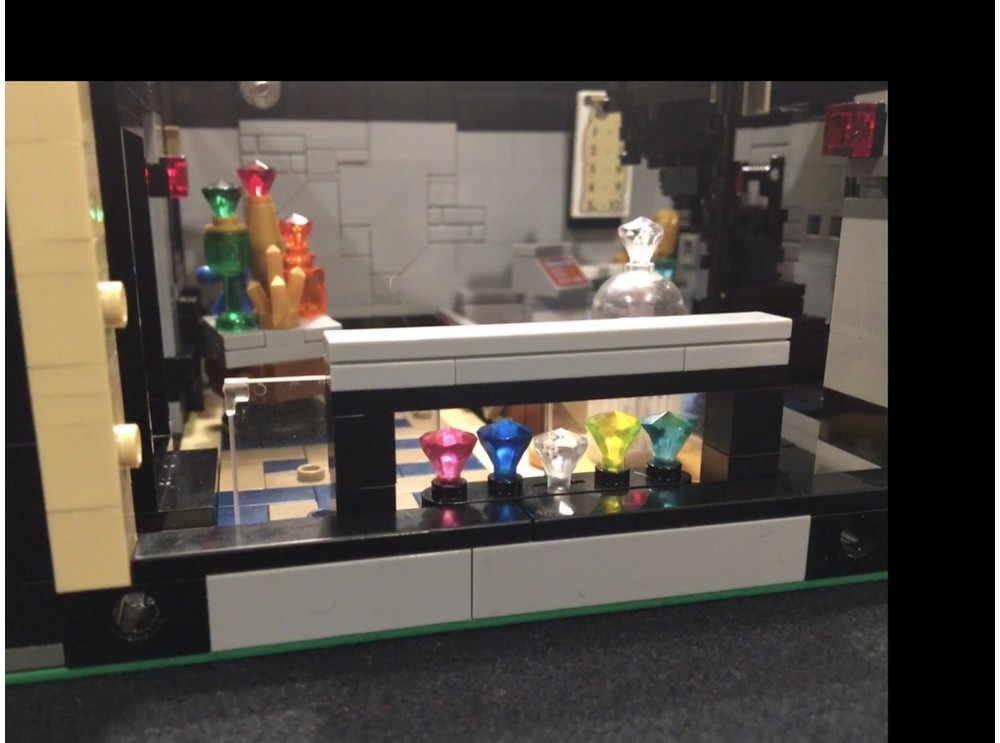 LEGO MOC Jewelry Store and Hideout by BrixGoFar | Rebrickable - Build ...