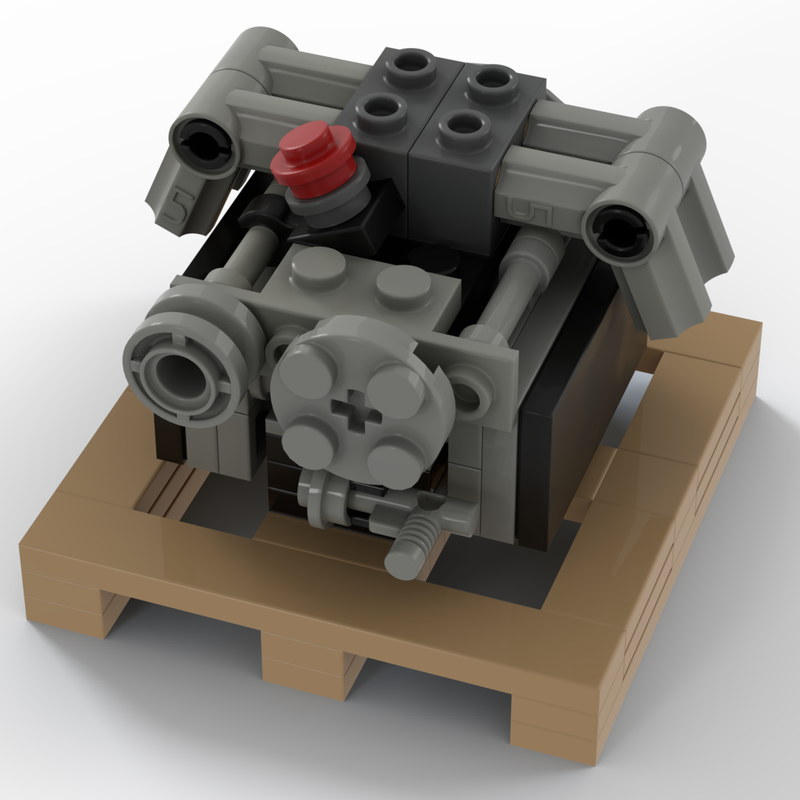 LEGO MOC VW Type 4 Boxer Engine (VW T3) by Iuusion | Rebrickable ...
