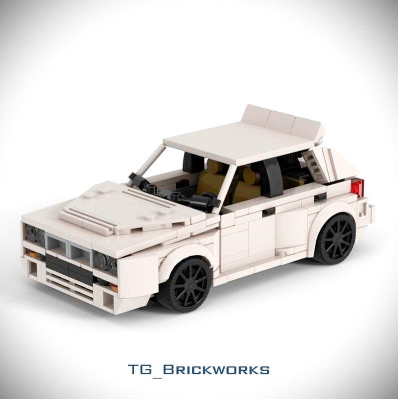 LEGO MOC Lancia Delta Integrale by tg_brickworks | Rebrickable - Build ...