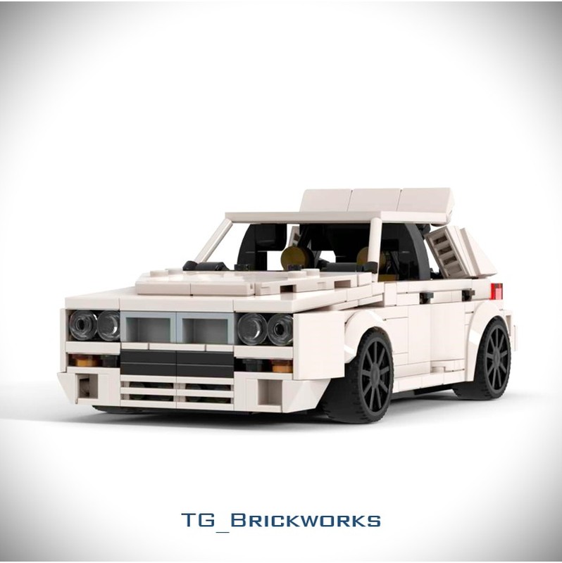 LEGO MOC Lancia Delta Integrale by tg_brickworks | Rebrickable - Build with LEGO