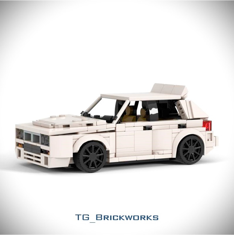 LEGO MOC Lancia Delta Integrale by tg_brickworks | Rebrickable - Build ...