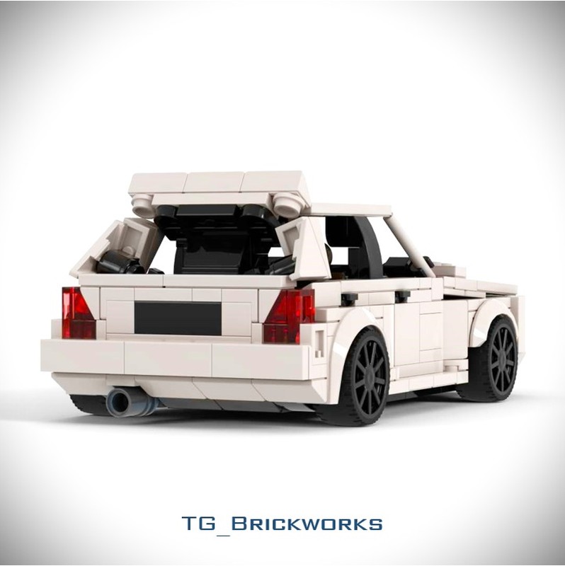 LEGO MOC Lancia Delta Integrale by tg_brickworks | Rebrickable - Build ...