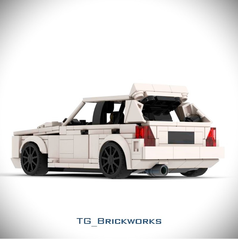 LEGO MOC Lancia Delta Integrale by tg_brickworks | Rebrickable - Build ...